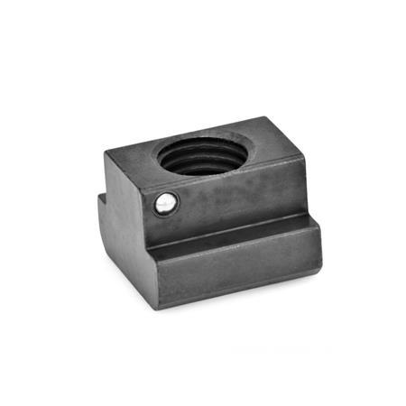 GN 508.2 Muttern für T-Nuten mit Rutschsicherung | HANSER Normelemente