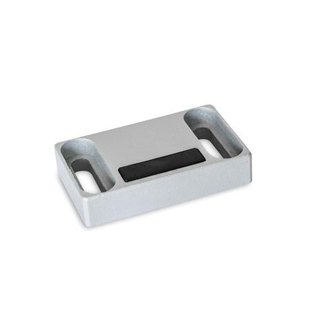 GN 4470 Magnetverschlüsse, mit gummierter Haftfläche | HANSER Normelemente