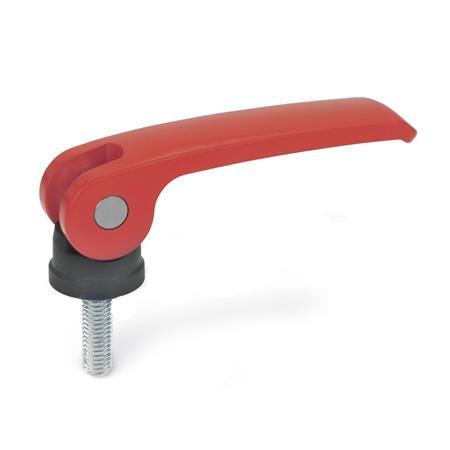 GN 927 Exzenterspanner mit Schraube, Hebel Zink-Druckguss | HANSER ...