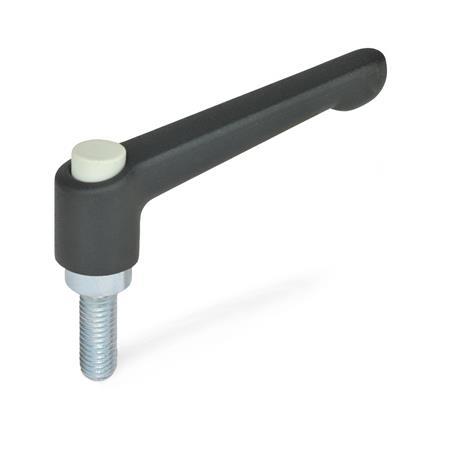 Verstellbare Klemmhebel GN 303.2 | Hanser AG